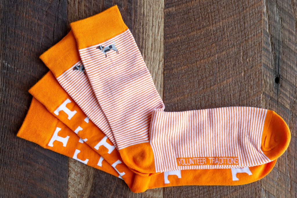 University of Tennessee Licensed Vol Sock Bundles by Volunteer Traditions