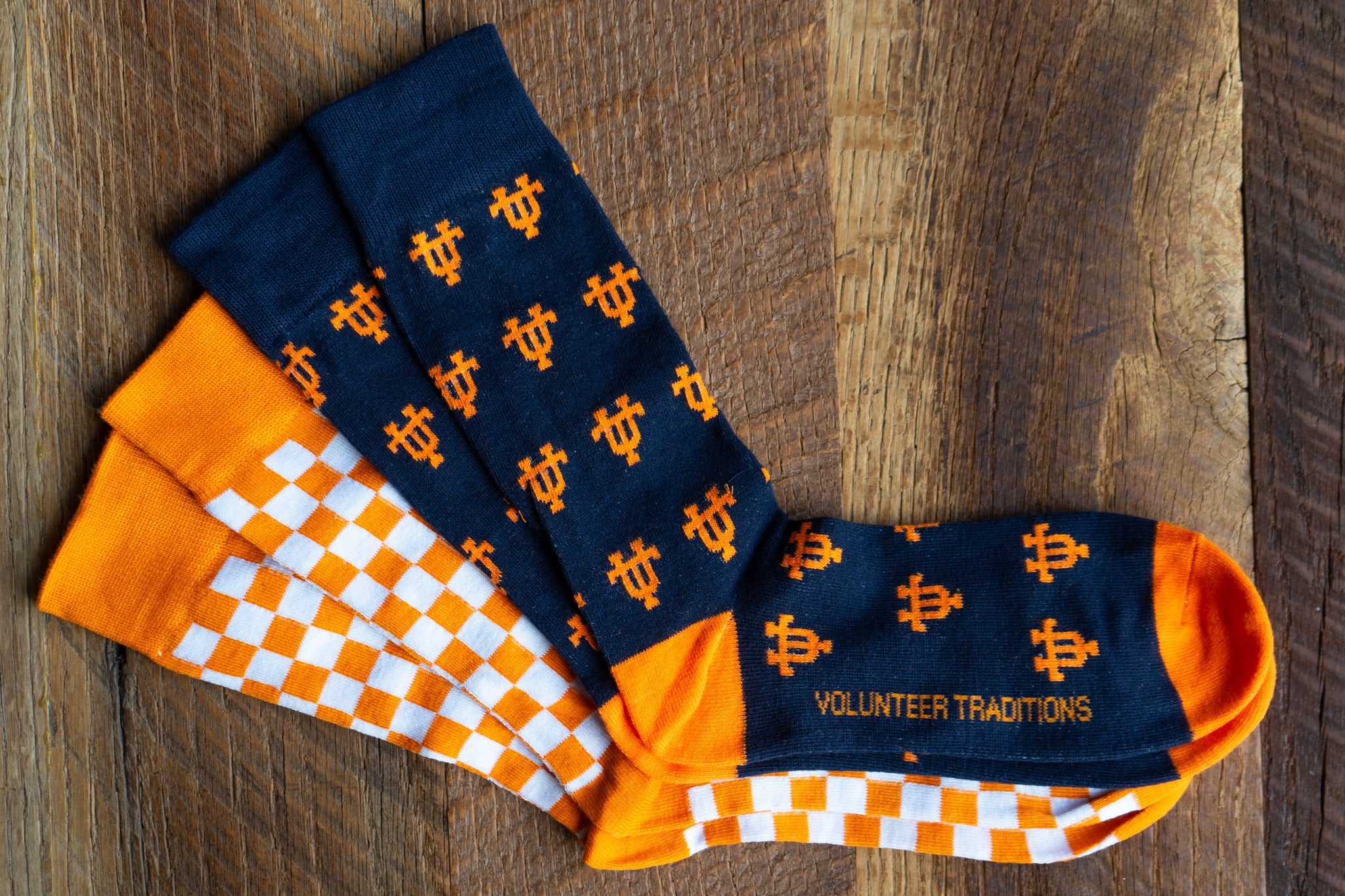 University of Tennessee Licensed Vol Sock Bundles by Volunteer Traditions