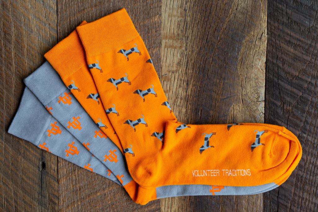 University of Tennessee Licensed Vol Sock Bundles by Volunteer Traditions