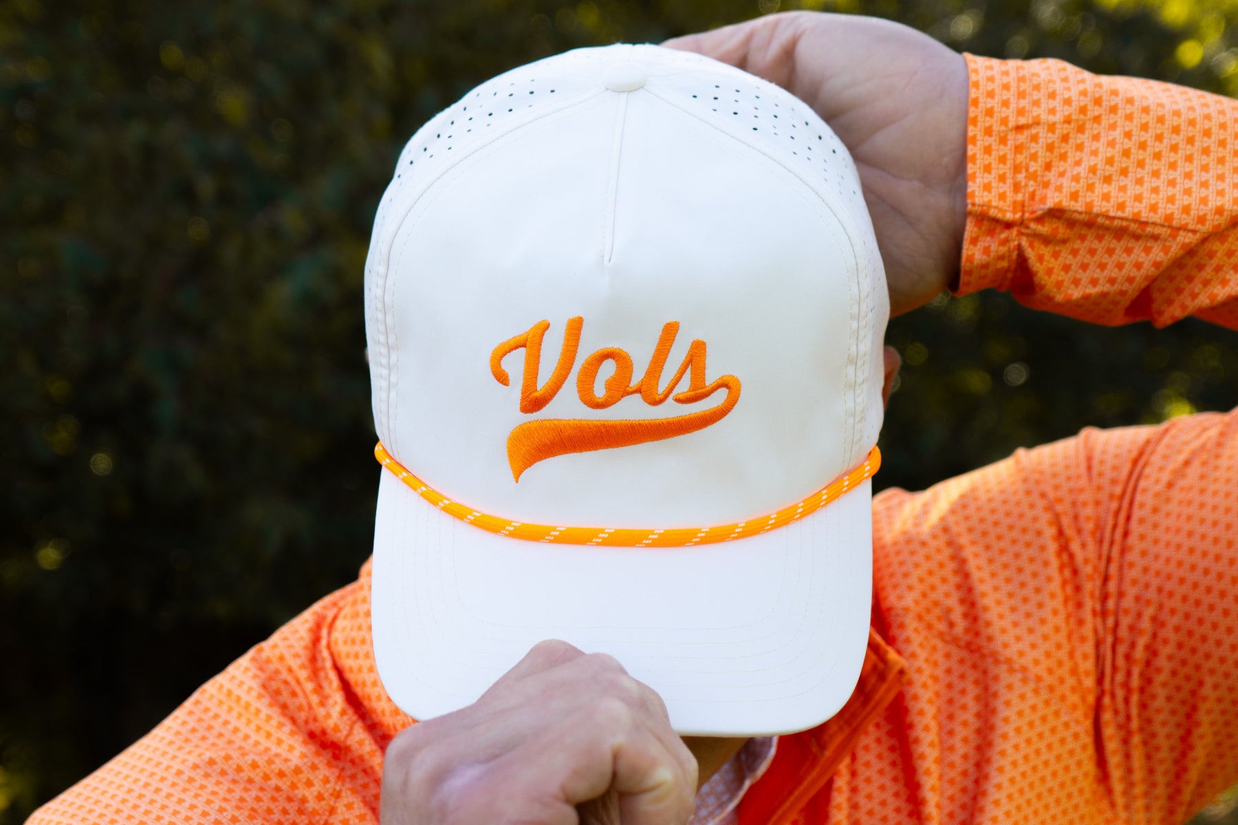 University of Tennessee Script Vols Rope Hat - Volunteer Traditions