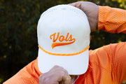 University of Tennessee Script Vols Rope Hat - Volunteer Traditions